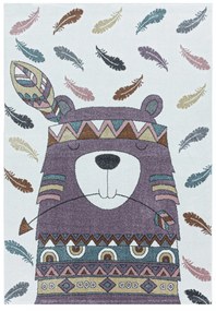 Ayyildiz koberce Dětský kusový koberec Funny 2104 violet - 80x150 cm
