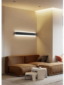 Azzardo AZ5341 - LED Nástěnné svítidlo GALASSO LED/36W/230V 110 cm černá