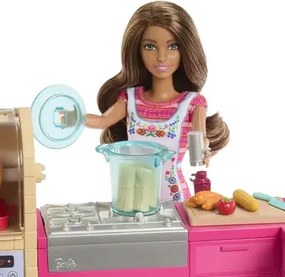 Mattel Barbie panenka teresa a kuchyňka herní set / od 3 let