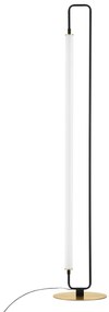 LED černá stojací lampa Wetro 32W