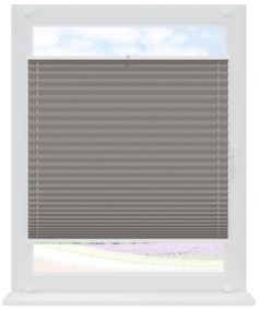 Plisa Zatemňující plisovaná roleta Grey 96 cm x volitelná výška