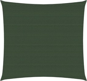 vidaXL Stínící plachta 160 g/m² 4,5 x 4,5 m HDPE [311167] Barva: Tmavě zelená