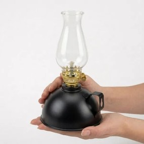 Brilagi - Petrolejová lampa MERLIN černá