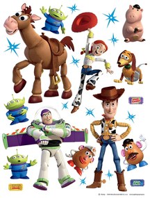 Dětská samolepka na zeď DK 1771, Disney, Toy Story, AG Design