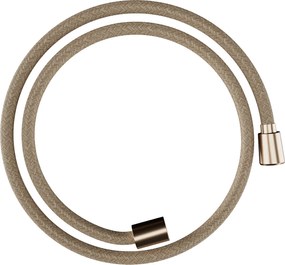 Hansgrohe Designflex, textilní sprchová hadice 1250 mm, kartáčovaný bronz, HAN-28220140