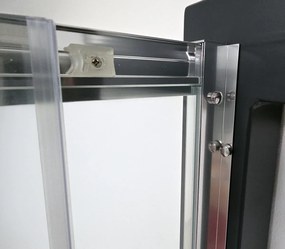 POINT LOR 120x80 Clear Obdélníkový sprchový kout s akrylátovou vaničkou