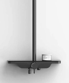 Aqualine Aqualine, MARCO sprchový sloup s pákovou baterií, bílá, SL210B