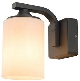 ACA Lighting Zahradní nástěnné svítidlo DAREIA max. 60W/E27/230V/IP54, tmavě šedé