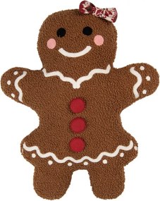 Dekorativní vánoční polštář Perníková holčička Gingerbread - 35*5*44 cm