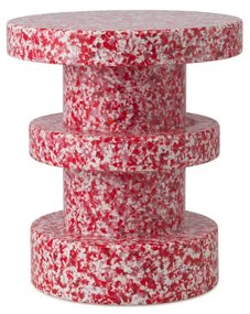 Normann Copenhagen Stolička Bit Stack, red