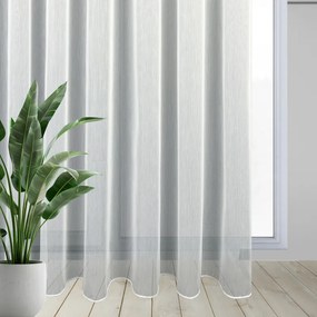 Voálová záclona s olůvkem bílá metraž Ervi 3686