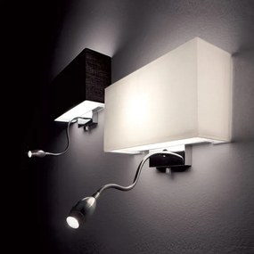 Ideal Lux - LED Flexibilní svítidlo HOTEL 1xE27/60W/230V + LED/1,5W/230V