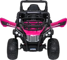 Elektrické terénní autíčko UTV LIFT růžové