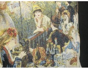Gobelínový povlak na polštář  - Dejeuner des canotiers by Renoir