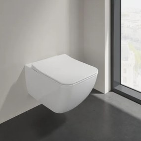 Villeroy & Boch 9M80S101 - Záchodové prkénko SoftClose VENTICELLO bílá