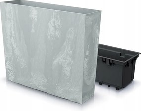 Květináč plast beton Prosperplast 58 x 18 x 49,8 cm