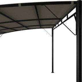 Slunečníkové markýzy 4 x 3 x 2,55 m Taupe 312255