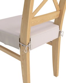 Sedák na židli IKEA Ingolf barva béžová látka sametová