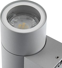 IMPR 731229 Deko-Light venkovní nástěnné přisazené svítidlo Achernar Down, 1x max. 50 W GU10, světlešedá - DEKOLIGHT