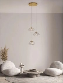 Závěsné svítidlo NOVA LUCE KING G9 9006048 bez žárovky