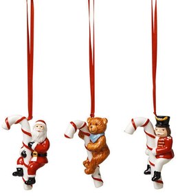 Nostalgic Ornaments vánoční závěsná dekorace, cukrovinky 3ks 13x7cm, Villeroy & Boch
