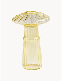 Skleněná váza Mushroom, V 14 cm