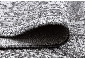 koberec SISAL LOFT 21213 Ornament šedá / stříbrný / slonová kost velikost 200x290 cm | krásné koberce cz