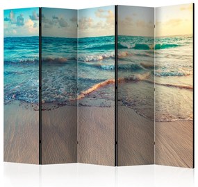 Paraván Beach in Punta Cana Dekorhome 225x172 cm (5-dílný)