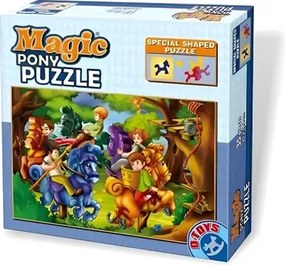 D-TOYS Puzzle Rytíři / 35 dílků / 42x29 cm