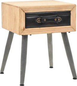 vidaXL Noční stolek masivní jedlové dřevo 43 x 38 x 50 cm [245775]