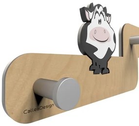 Dětský designový nástěnný věšák CalleaDesign kráva 55cm