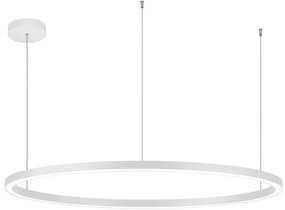 Palnas Dara, Závěsné designové led svitidlo Barva: Bílá, Velikost: 118cm, Konfigurace: Dálkové ovládání