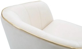 Designové křeslo Dandelion krémové
