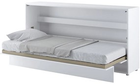 Casarredo Výklopná postel 90 REBECCA bílá lesk/bílá mat