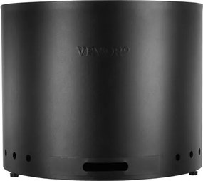 Bezdýmné venkovní ohniště Ø 490 mm z nerezové oceli
