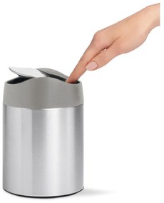 Odpadkový koš z nerezové oceli 1.5 l Mini - simplehuman