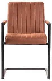 LABEL51 jídelní židle MILO koňak Color: Cognac UK-30.208