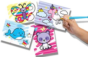 SES CREATIVE Baby Moje první malování štětcem a vodou Fantastická zvířata 14454