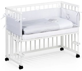 Dětská postýlka Klups Piccolo Due 95x45 bílá