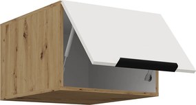 ARIA az | horní skříňka 50 NAGU-36 1F výklopná | 50 cm | HLUBOKÁ | ANTI FINGERPRINT povrch | artisan/bílá