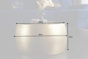 Invicta Konferenční stolek ORIENT 60cm zlatý 39886