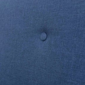 2místná sedačka textil modrá 244655