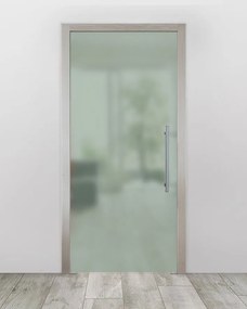 Celoskleněné dveře do pouzdra - Satinato Zelená Průchozí šířka (cm): 100, Průchozí výška (cm): 210