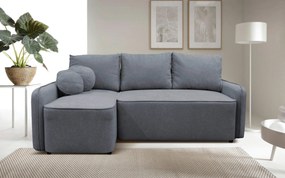 XXXLutz ROHOVÁ SEDAČKA, textil, šedá MID.YOU - Sedací soupravy - 001574006713