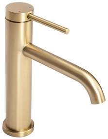REA-B5323 - Umyvadlová baterie CLIF 20,5 cm broušená zlatá REA-B5323