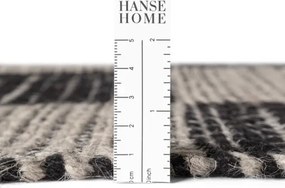 Koberec Hanse Home Handloom 1.0 REX přírodní / bílý / černý