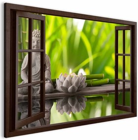 Obraz Zen terapie za oknem
