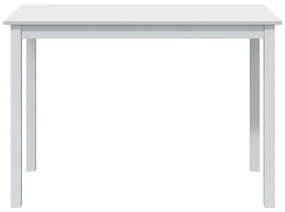 vidaXL Marketos 5dílný jídelní set bílý
