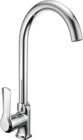 Mexen SABRE - Vysoká umyvadlová baterie - dřezová, Chrom, 72190-00