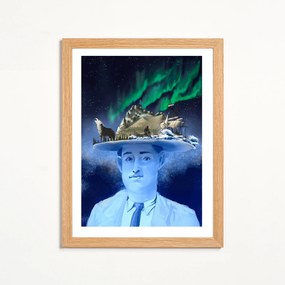 Michal Puhač | Jack London Rám: Bílý, Velikost: 60 x 40 cm
